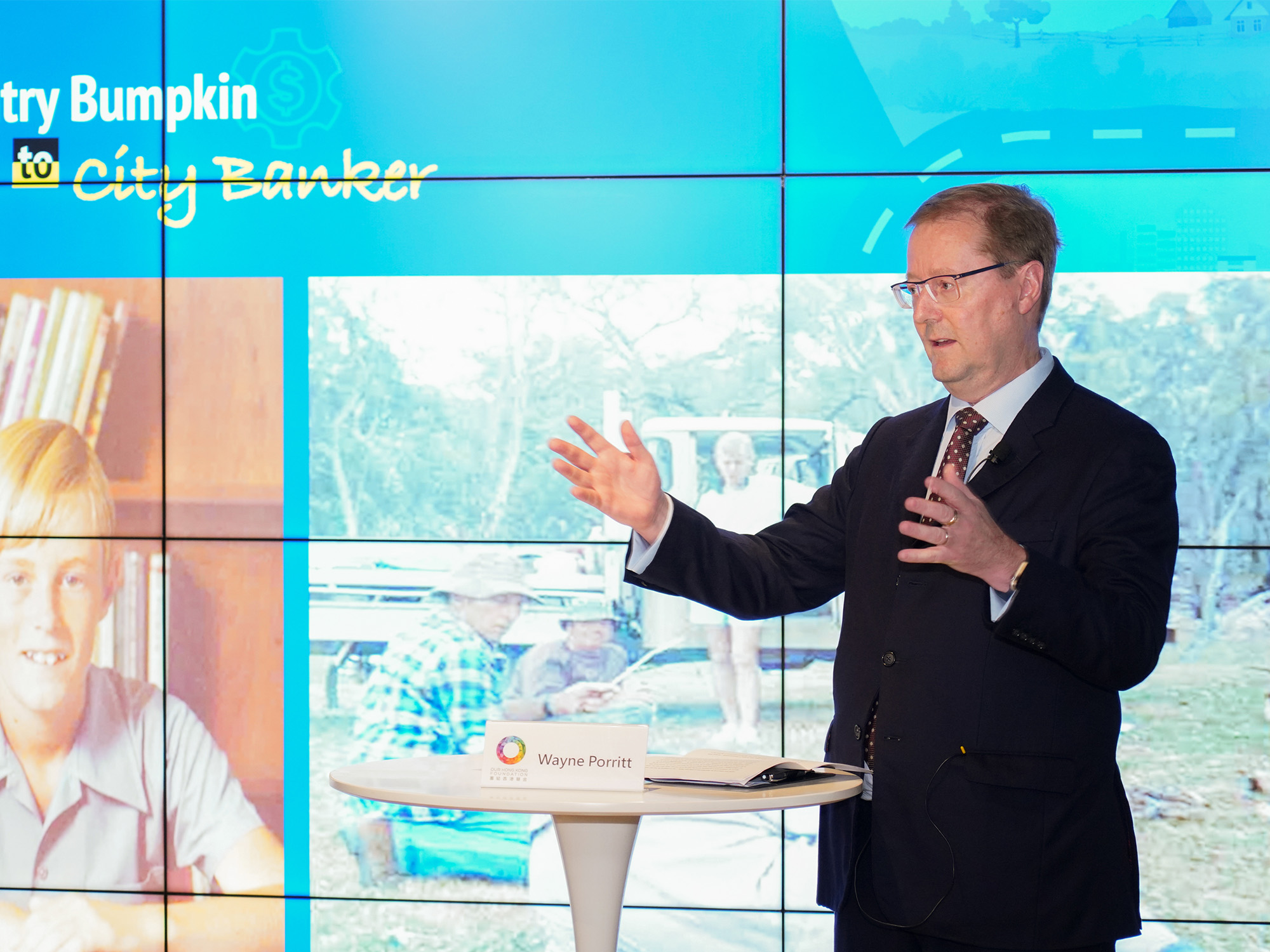 High Tea with Wayne Porritt | 團結香港基金 OUR HONG KONG FOUNDATION